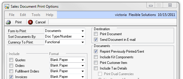 | Emailing SOP invoices in GP 2010 made easy with GP Reports ...